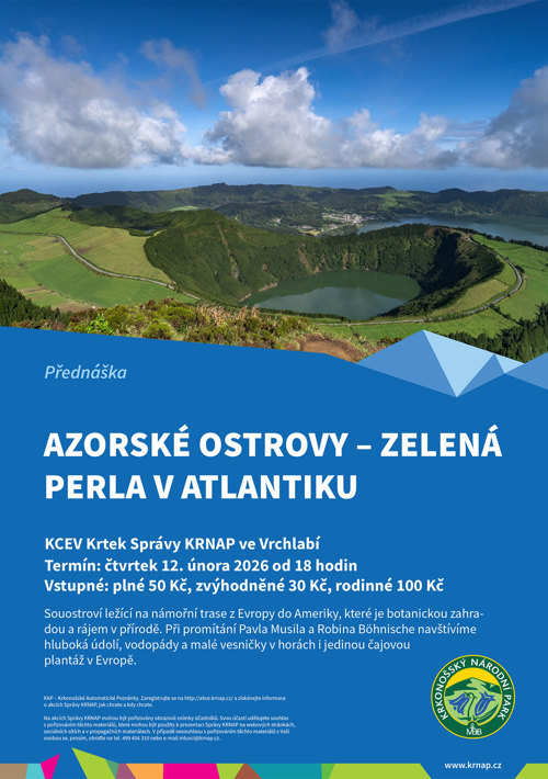 Správa Krkonošského národního parku | Azorské ostrovy – zelená perla v ...